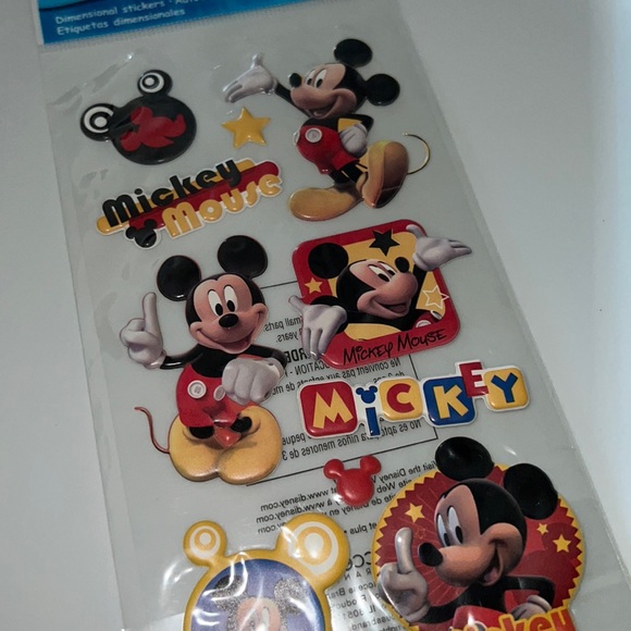 Disney | Design | Disney Dimensional Stickers Mickey Mouse | Poshmark